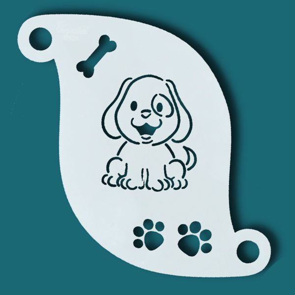 Schmink Sjabloon Leuke hond